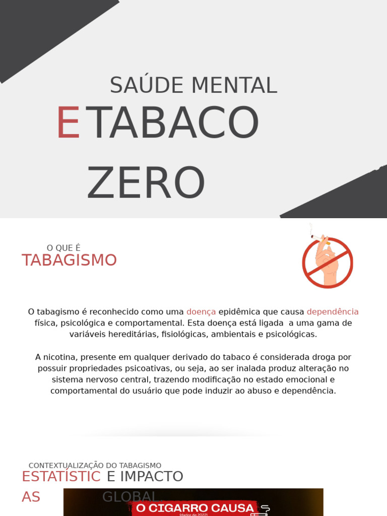 Tabaco Zero | PDF