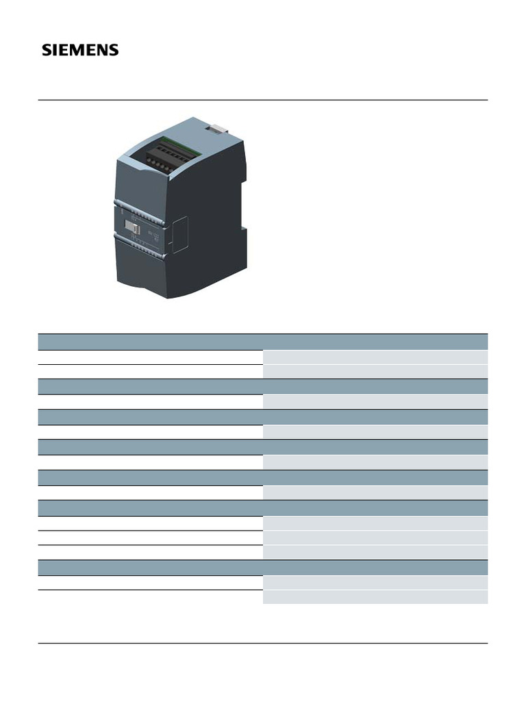 Product Data Sheet 6ES7222-1HF32-0XB0: SIMATIC S7-1200, Digital Output ...