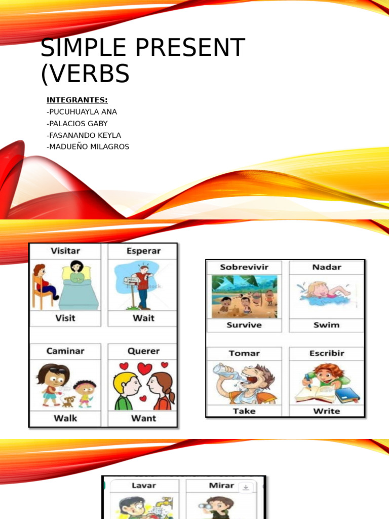 SIMPLE PRESENT (VERBS | PDF