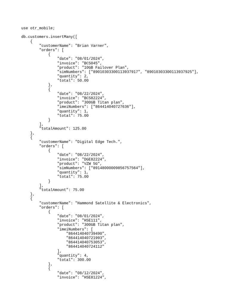 Mongo Upload Script | PDF