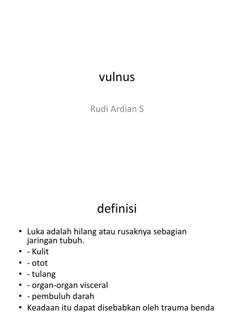 Vulnus | PDF