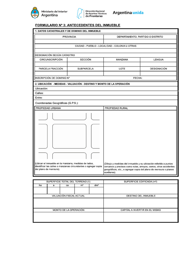 Formulario N 3-2020 0 | PDF