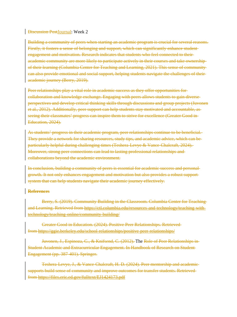 Journal Week 2 | PDF