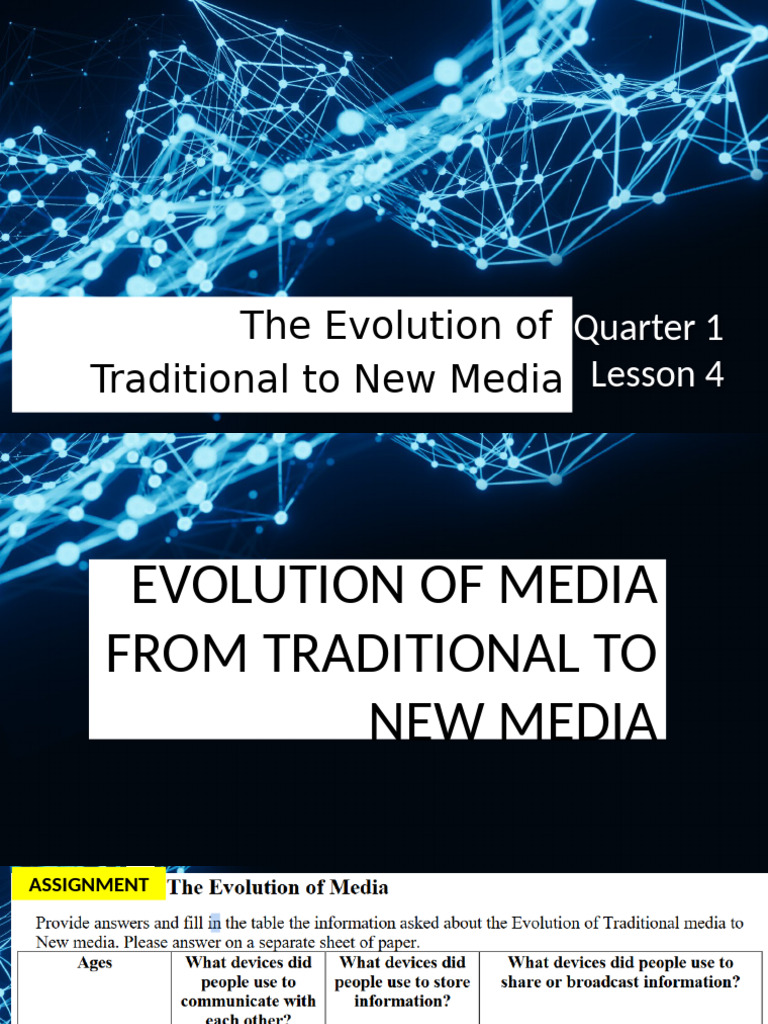 Traditional To New Media | PDF | Information Age | Art