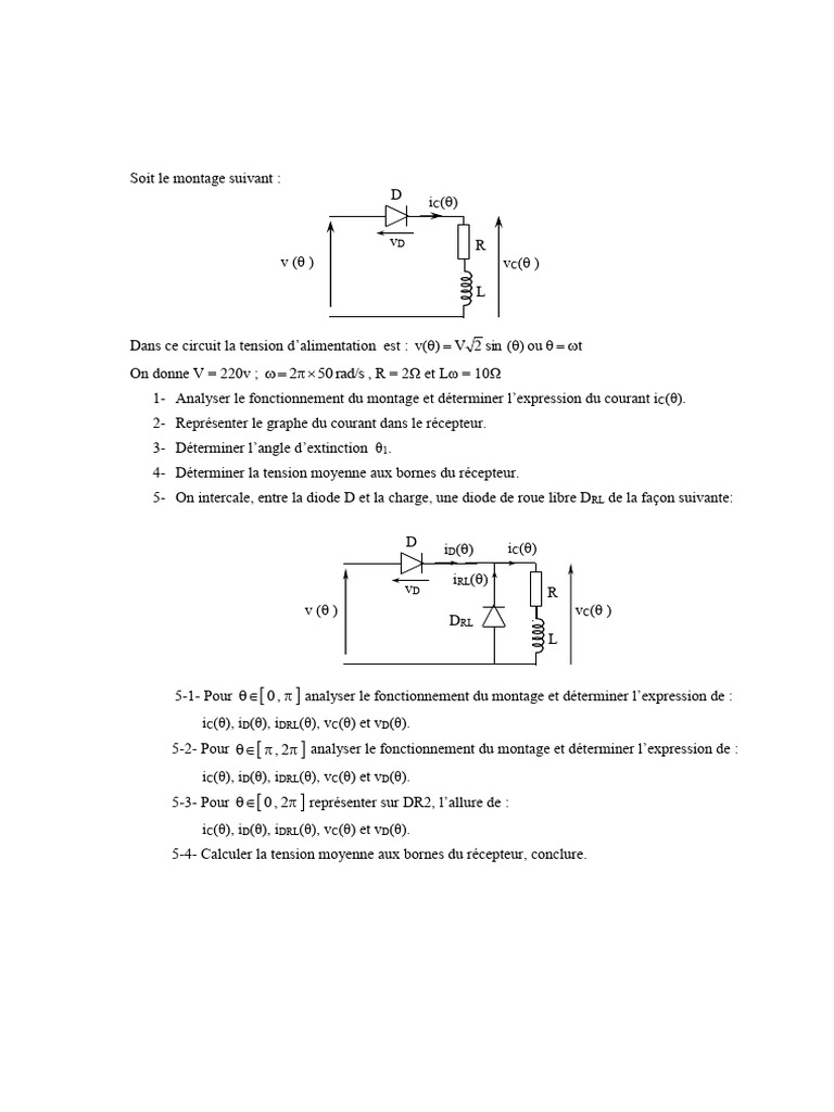 TD1-Redresseurs | PDF