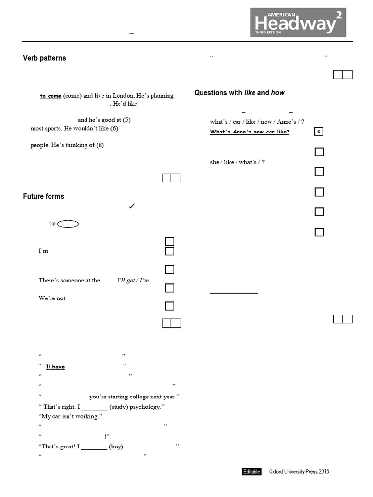 AHW3e - Level 02 - Stop and Check Test 2 | PDF