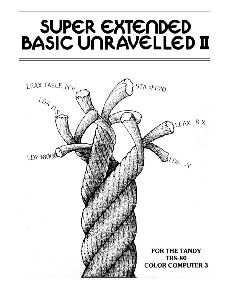 Super Extended Basic Unravelled | PDF
