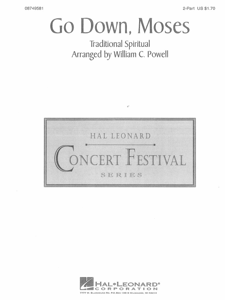 10 Go Down, Moses | PDF