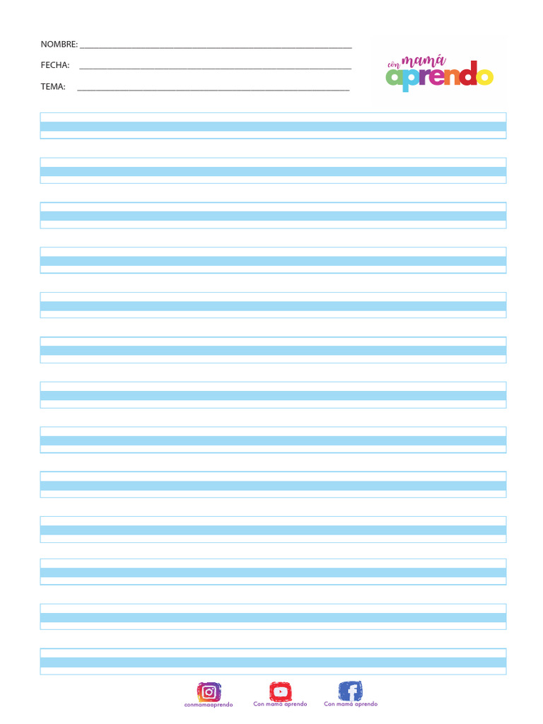 Plantilla para Escritura | PDF | Crecimiento personal y profesional