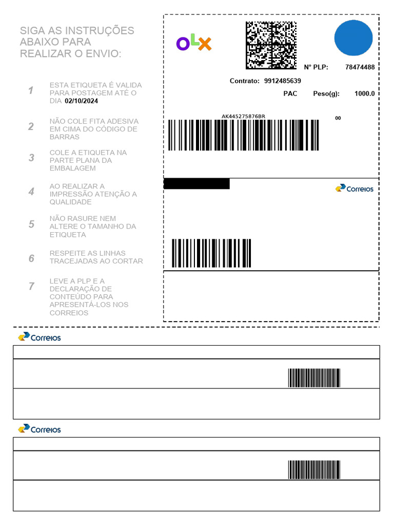 Correios Pac | PDF