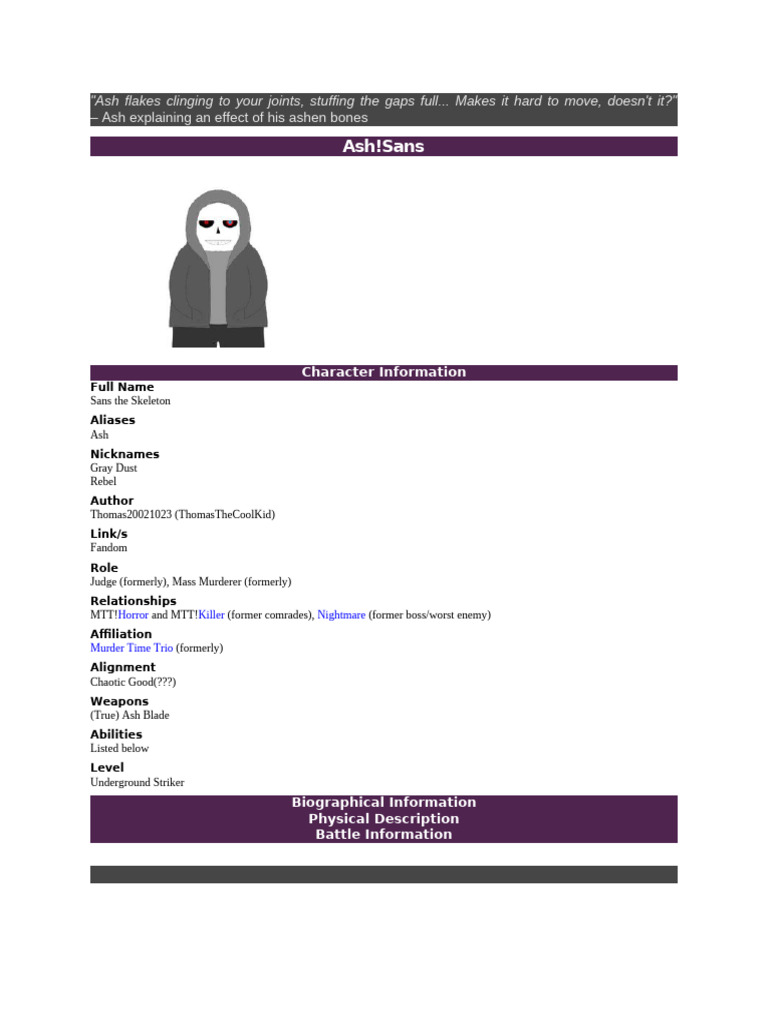 Ash Flakes Clinging To Your Joints | PDF