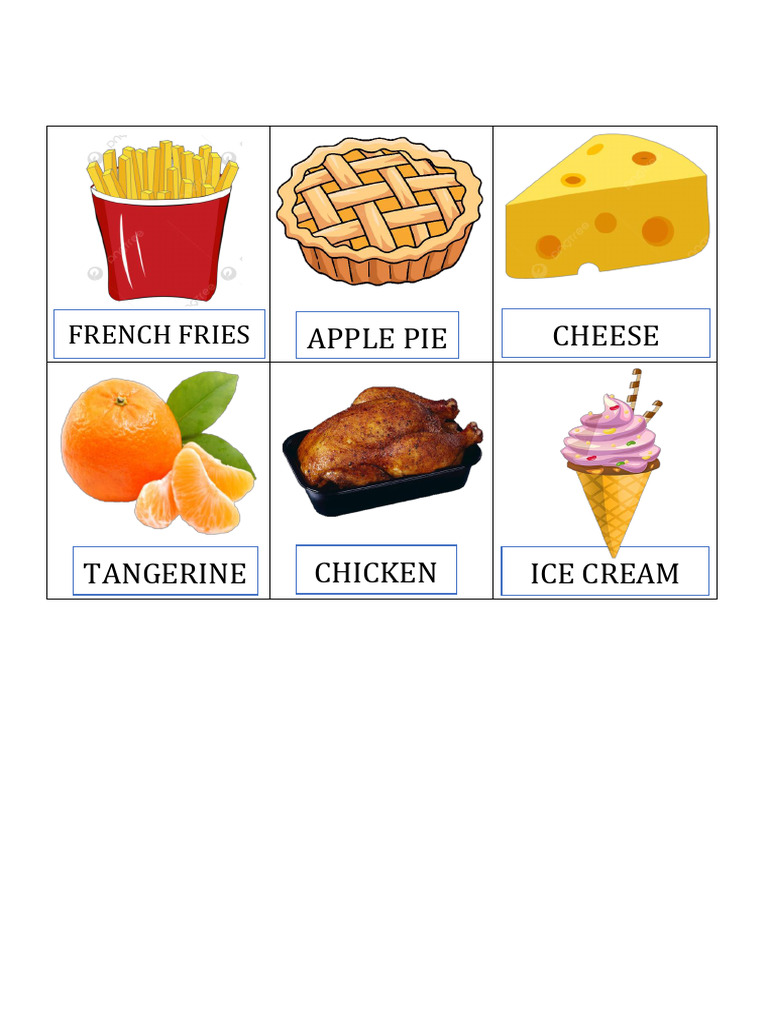 bingo cards vocabulary_1_965643 | PDF