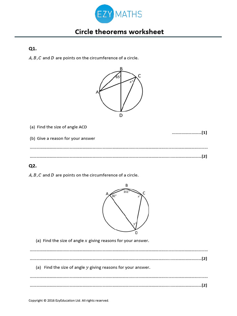 Day 80 - Circle Theorems-Trang | PDF
