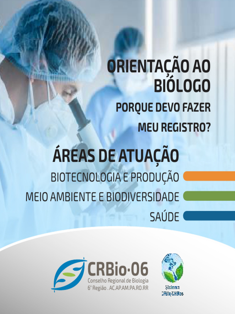 Crbio 06 Orientacao e Areas Biotec e Prod Meio Amb e Biodiv e Saude Revisado em 2020-11-02 | PDF