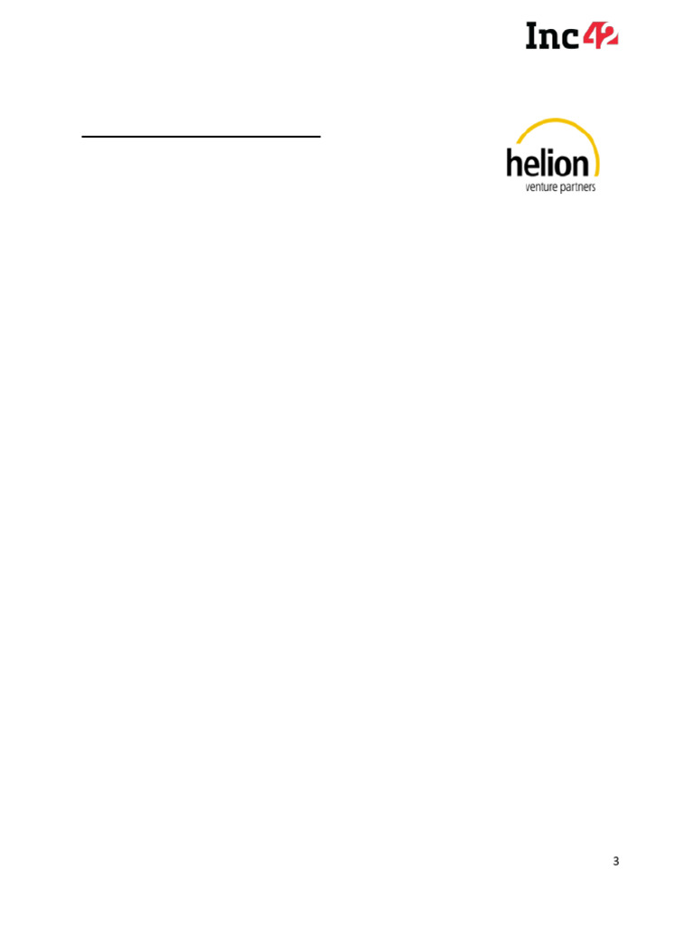 Helion Venture Partners: People You Should Know: Investment Structure | PDF