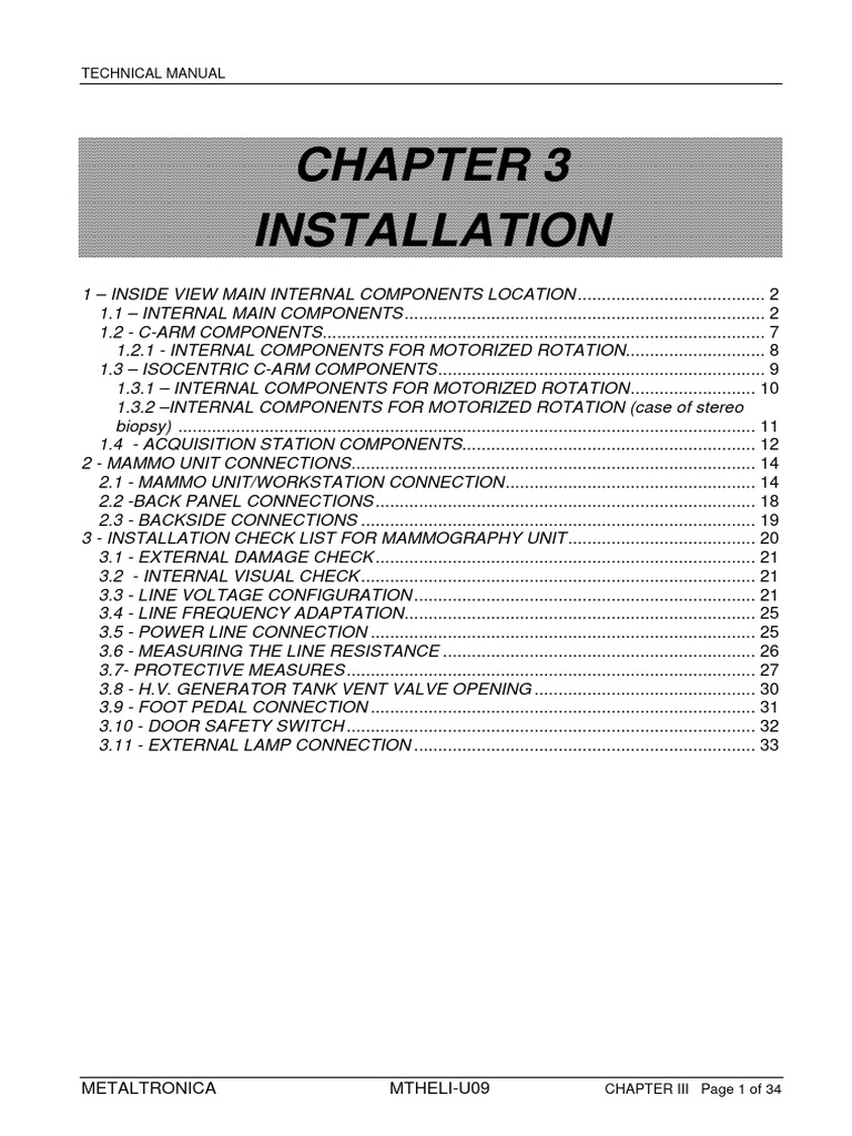 MTHELI-U09 Chap03 INSTALLATION | PDF