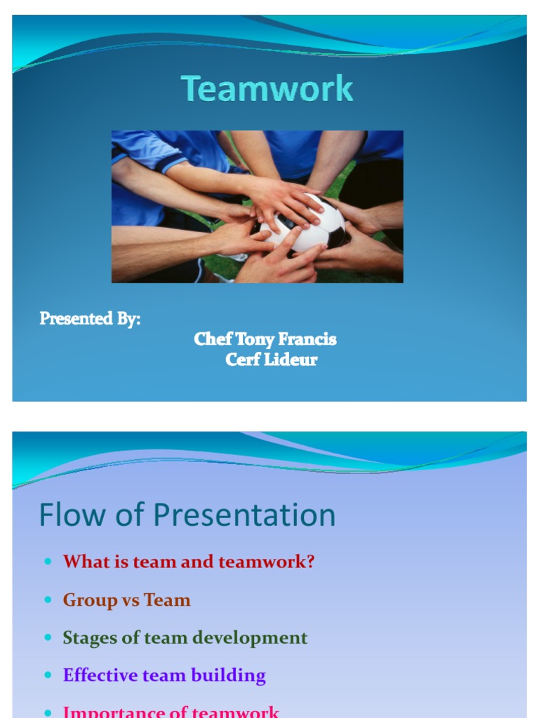 Teamwork PPT Final | PDF