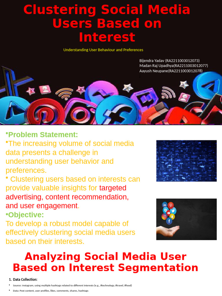 Clustering Social Media Users Based On Interest | PDF