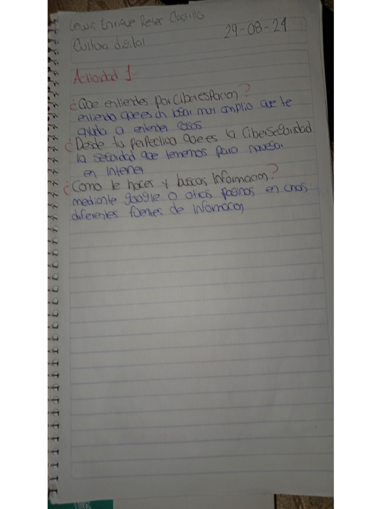 Encuadre, Acts 1,2y3 Lewis Enrique Reyes Castillo | PDF