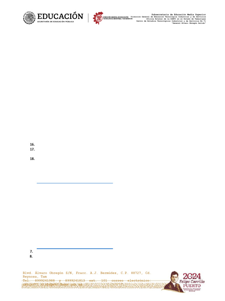 Documentos Nuevo Ingreso 2024 PRIMER SEMESTRE CETIS 71 | PDF