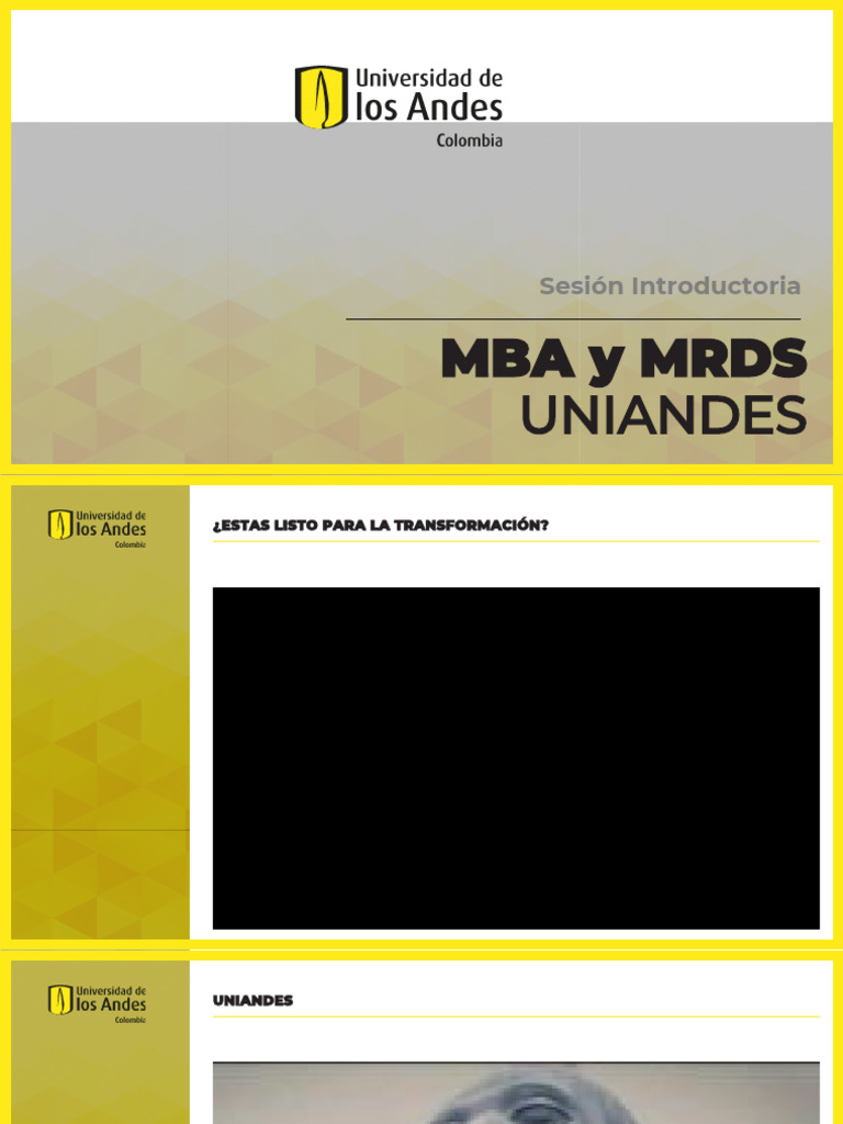 UNIANDES-Proceso de Admisión MBA y MRDS | PDF UNIANDES-Proceso de Admisión MBA y MRDS | PDF