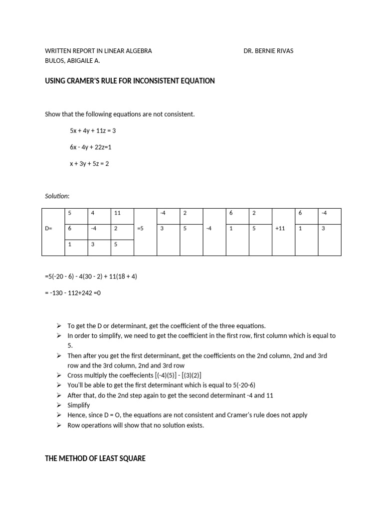 Written - Report (Bulos) | PDF