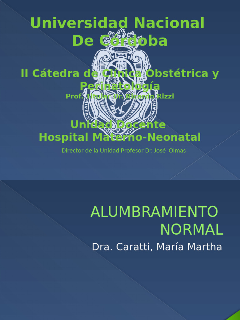 Alumbramiento mio1 | PDF