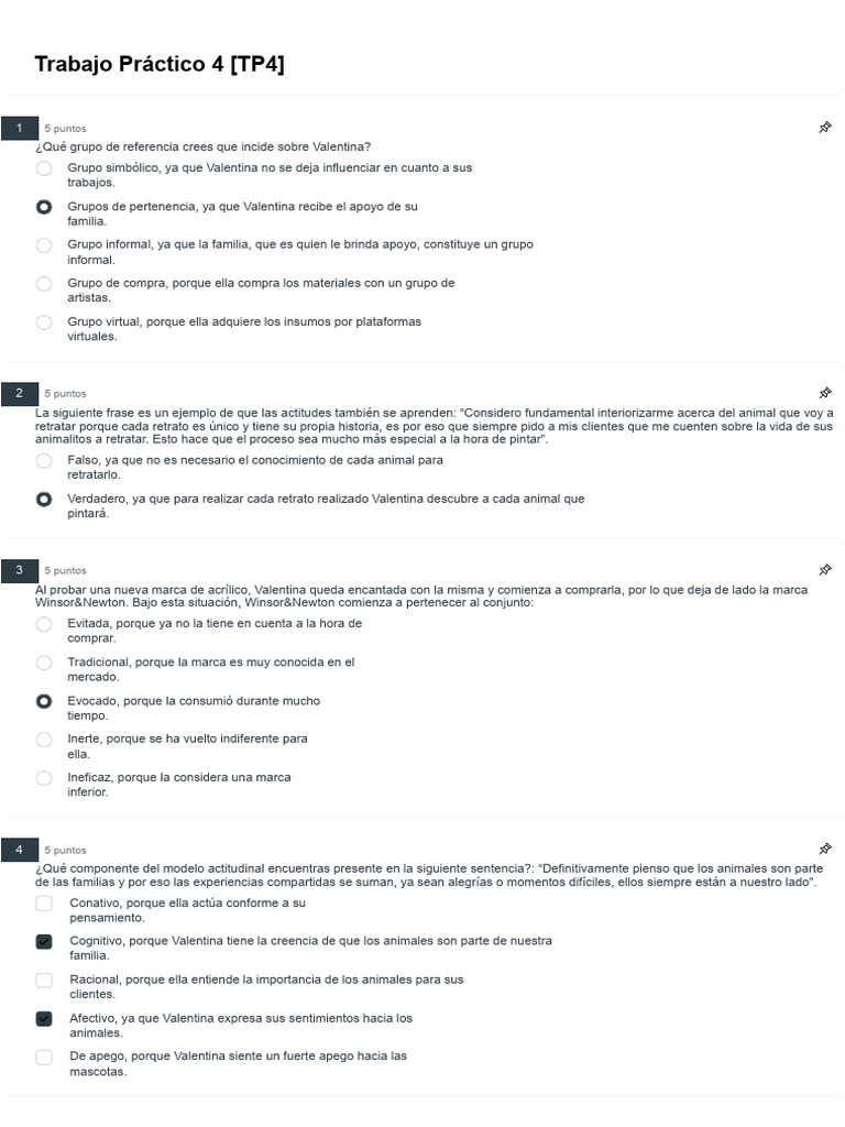 Trabajo Práctico 4 Comportamiento Ema [TP4] | PDF