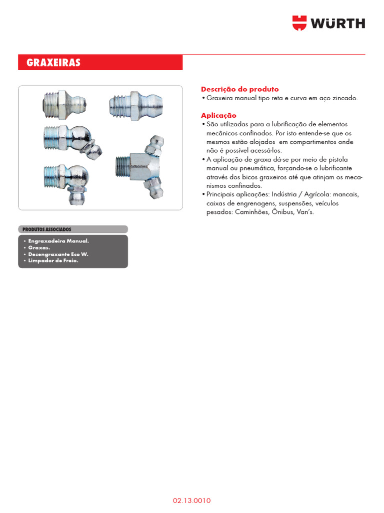 Catalogo Graxeira | PDF