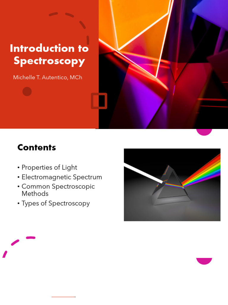 17 Introduction To Spectros | PDF