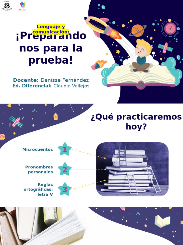 3°A-B Lenguaje - Repasando para La Evaluación de Contenidos | PDF