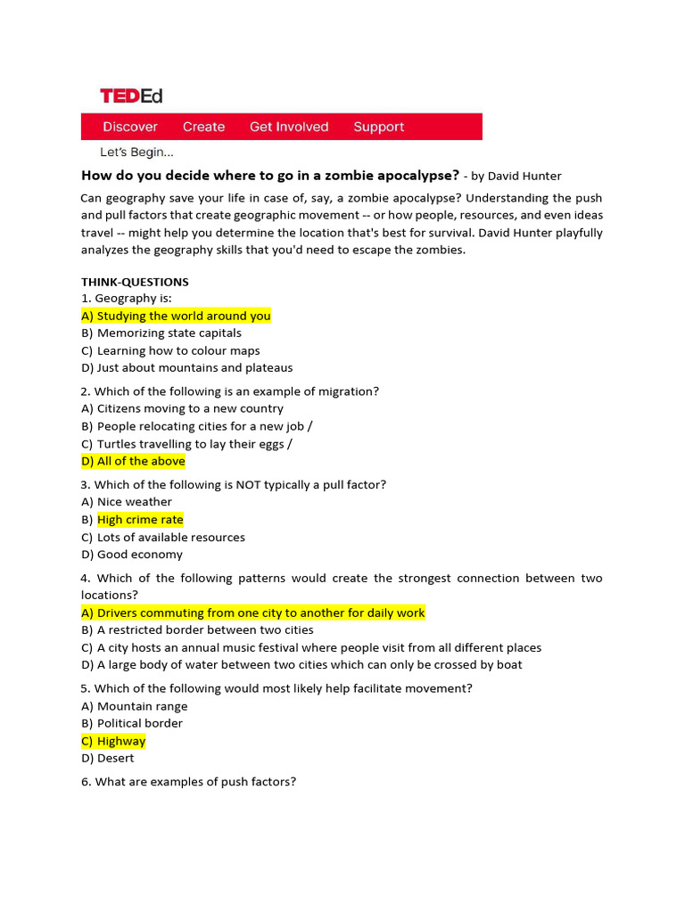 Zombie - apocalypse-THINK-QUESTIONS - SPOSETTI OLIVEROS, VALERIA PAOLA ...