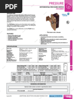 Dps500 Differencial Pressure Switch Honeywell | PDF | Pipe (Fluid ...