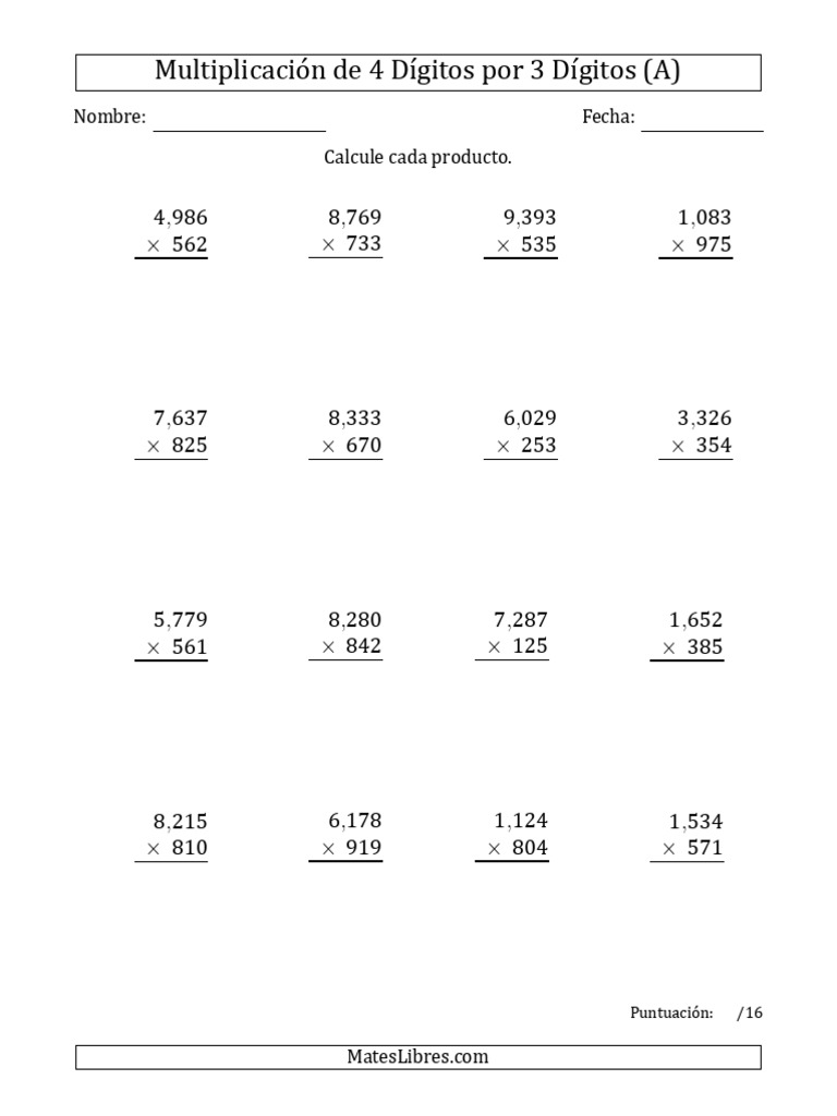 Multiplicacion 0403 001.1497877741 | PDF