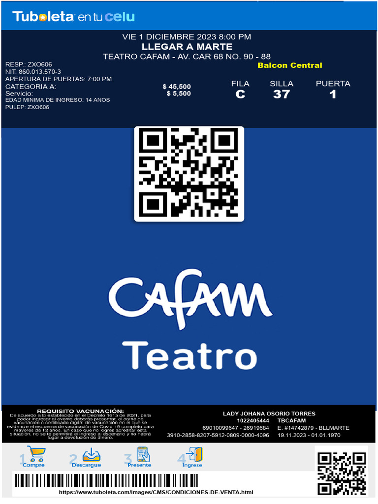 Entrada LLEGAR A MARTE Lady Johana OSORIO TORRES | PDF