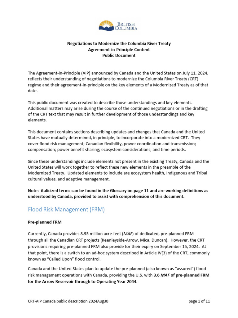 CRT AIP Canada Public Description Final - 2024aug30 | PDF