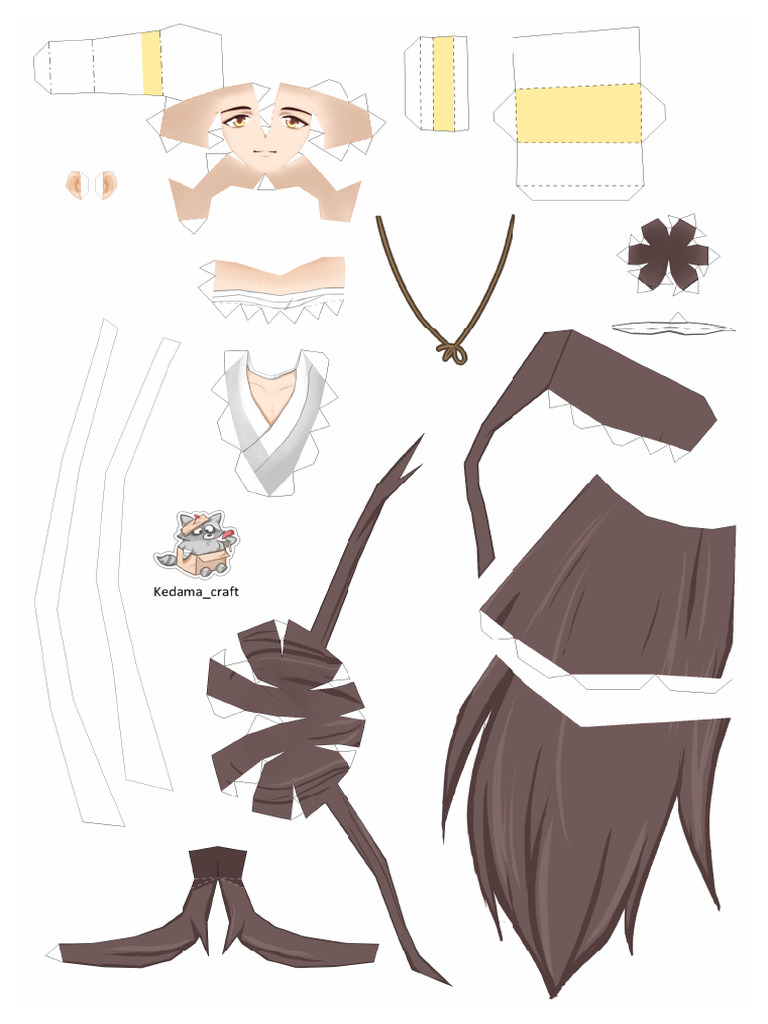 Xie Lian Free Paper Figure 28cm Kedama | PDF