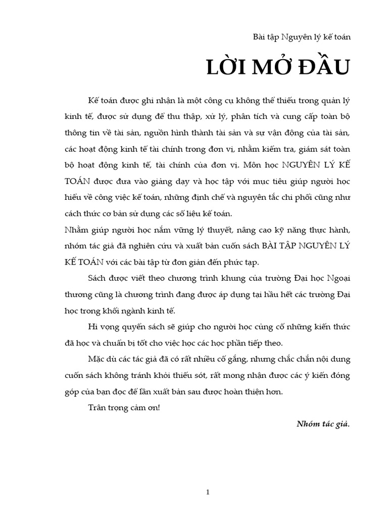 Gi I Bai Tap NLKT | PDF