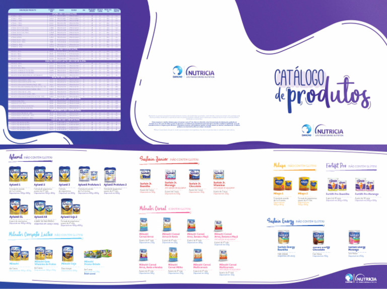 Catalogo Danone Nutricia Alimentar-1 | PDF