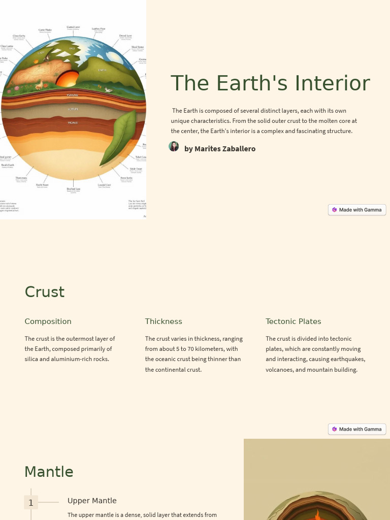 The Earths Interior | PDF