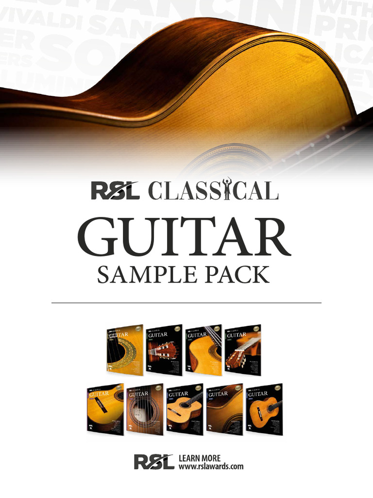 Classical Guitar Sample Pack 1 | PDF