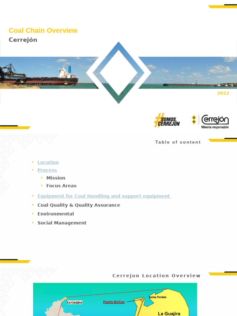 Coal Chain Overview - 2022 English | PDF