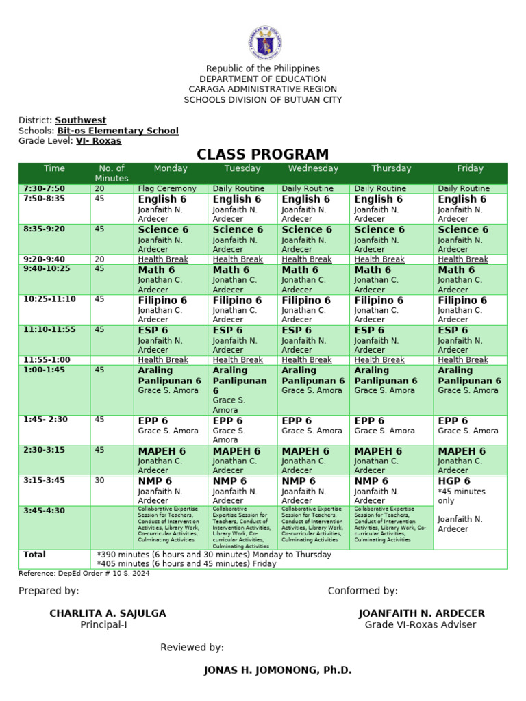 2024-2025-class-program-final | PDF