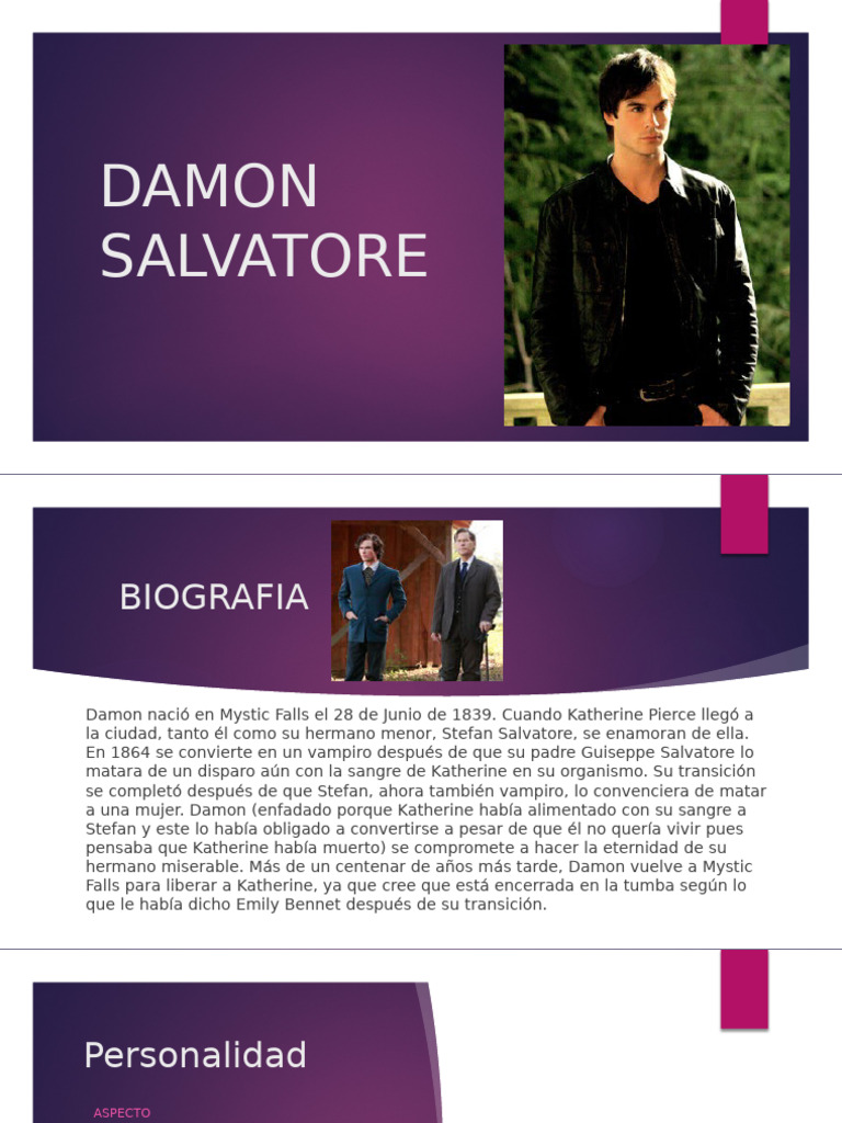 Damon Salvatore | PDF