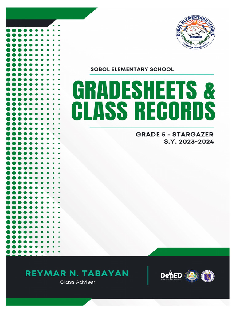 School Form FRONT PAGES | PDF