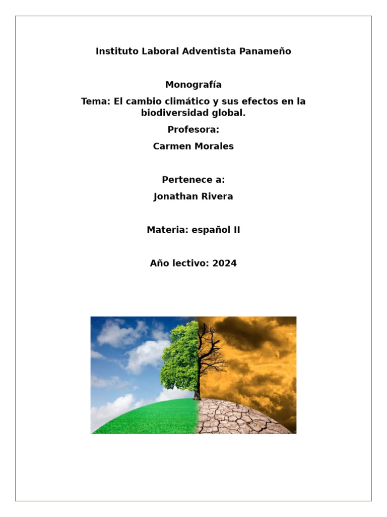 Monografía | PDF