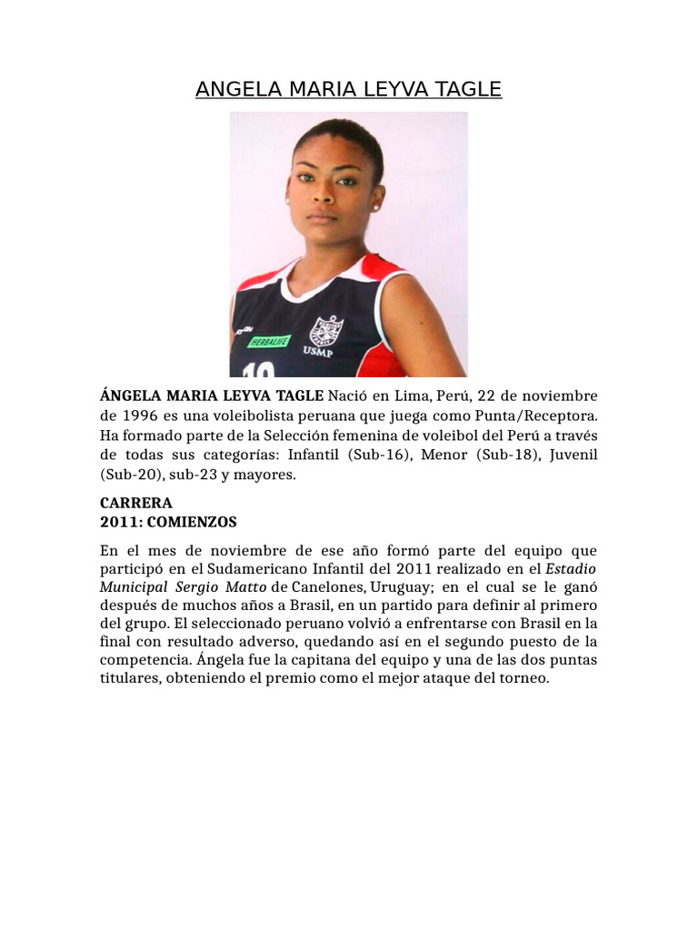 Angela Maria Leyva Tagle | PDF