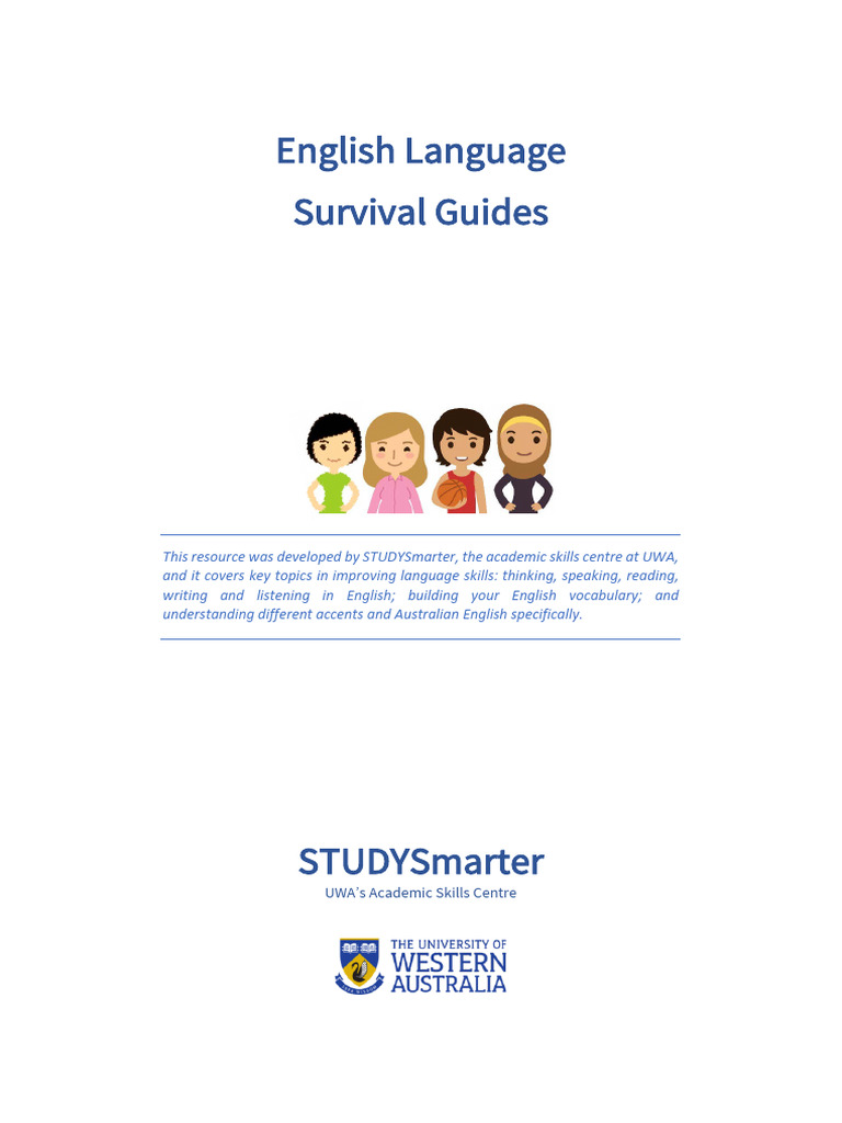 STUDYSmarter English Language Survival Guides | PDF | Accent ...