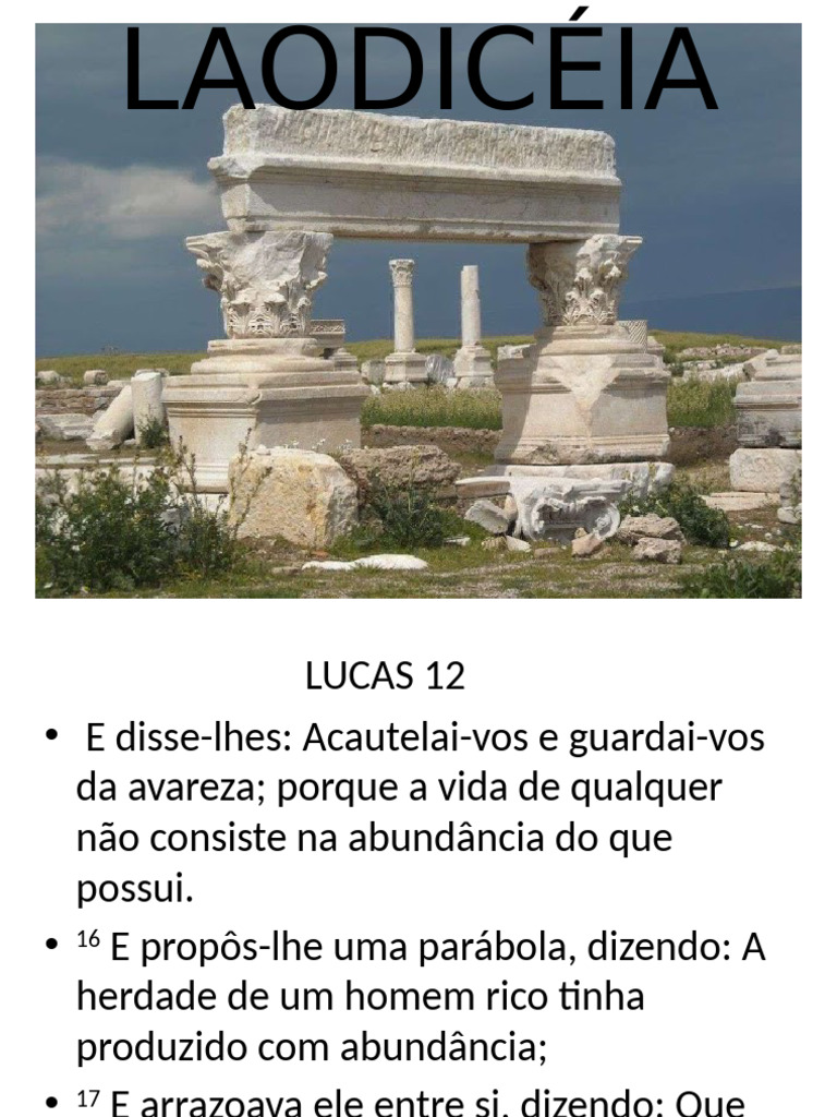 LAODICEIA | PDF