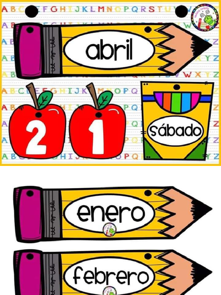 ??dias y meses del año | PDF